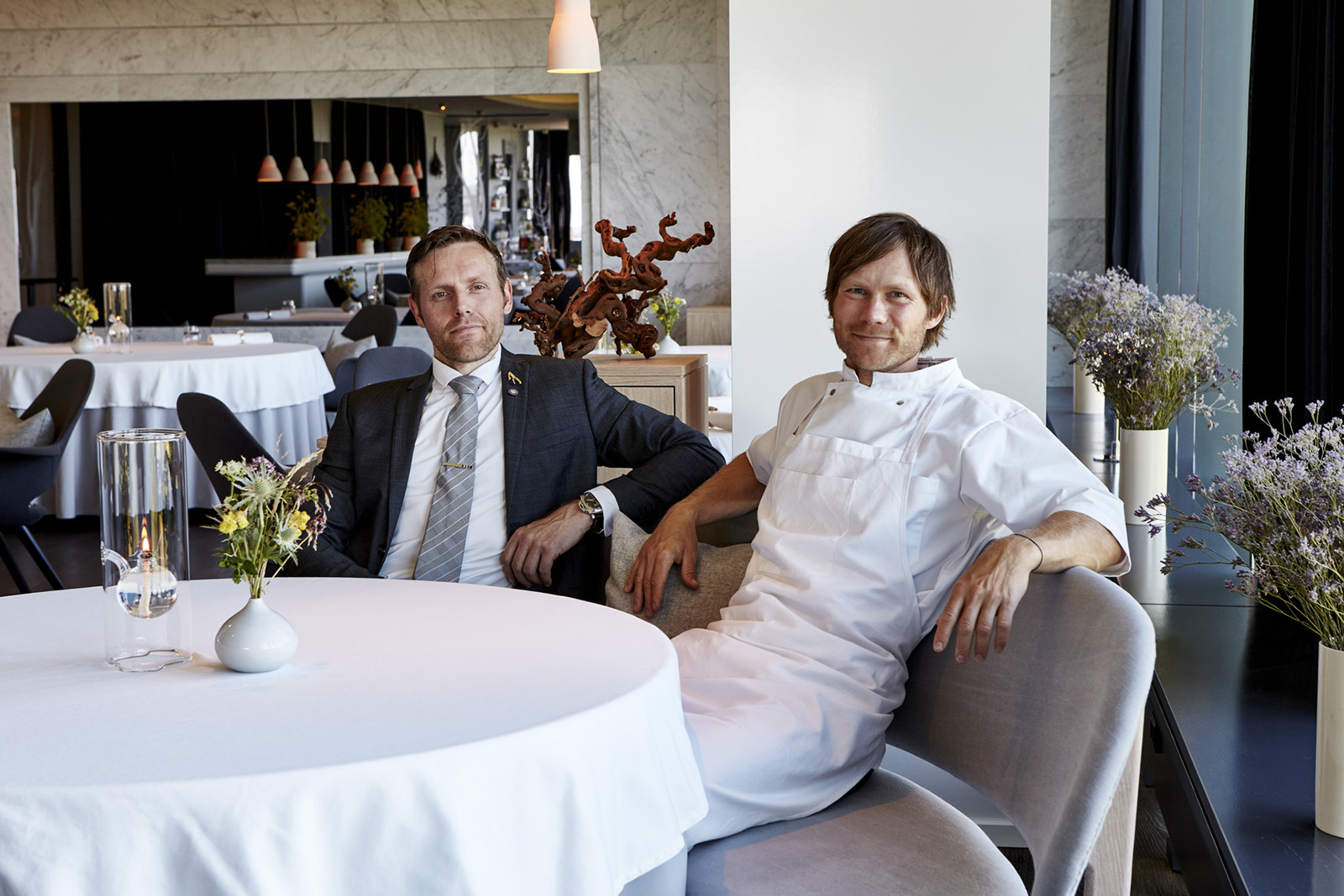 Séf muskátlival. Rasmus Kofoed, Geranium, Koppenhága - Magyar Konyha Online